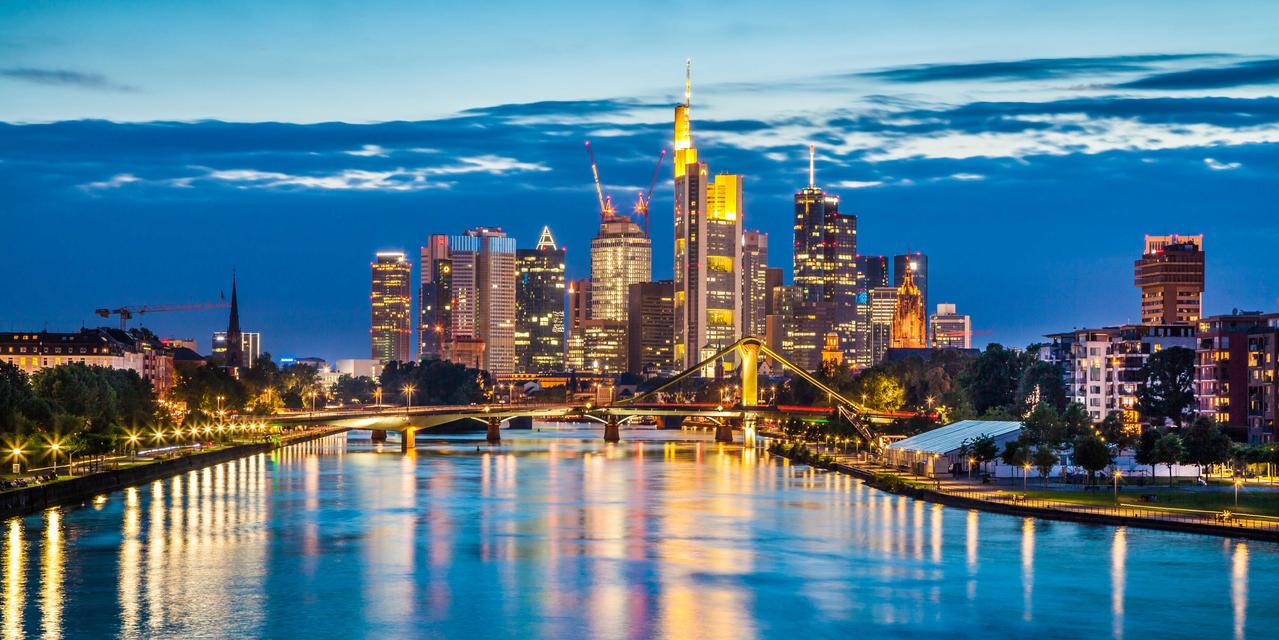 Frankfurt Am Main Trade And Business Hub Of Central Germany And Frankfurt Am Main Trade And Business Hub Of Central Germany And